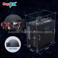 China 360 Degree Fulldome Portable Planetarium Projector 5500LM Brightness 4 Wheel Mobility for sale
