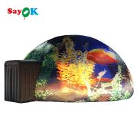 China Customizable Inflatable Planetarium 7m Diameter with Emergency Escape and Free 3D Design for Schools for sale