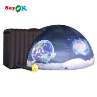 China Sayok 5m Inflatable Planetarium Dome Flame Retardant Portable Astronomy Tent for Schools for sale