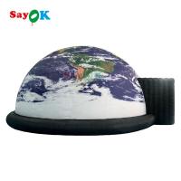 China Sayok 6m Inflatable Planetarium Dome 100% Blackout Projection Fabric CE Certified Flame Retardant for sale