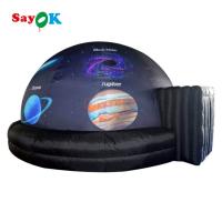 China Professional Inflatable Planetarium Dome 4-10m 100% Blackout Oxford Fabric Portable Astronomy Tent for sale
