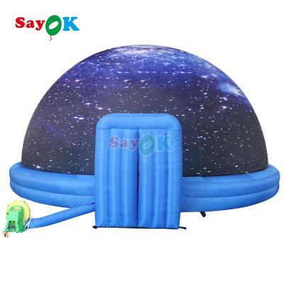 China 26.2ft Inflatable Planetarium Dome Tent Durable Oxford Fabric Projection Cinema for Education Advertising for sale
