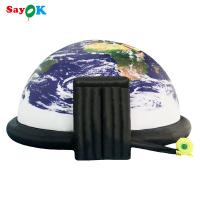 China 4m Inflatable Planetarium Dome Portable Cinema Tent for School Education with Air Blower Floor Mat for sale