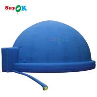 China Inflatable Planetarium Dome Tent 4m-15m Custom Size 210D Oxford Cloth with Blower for sale