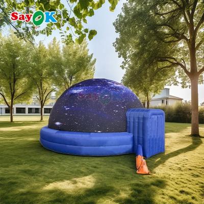 China Sayok Inflatable Dome Planetarium 4m-10m Flame Retardant Portable Cinema Tent for School Astronomy Education for sale