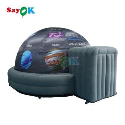 China Sayok 4m 13ft Portable Inflatable Projection Tent Digital Cinema Dome Planetarium for Outdoor Events for sale