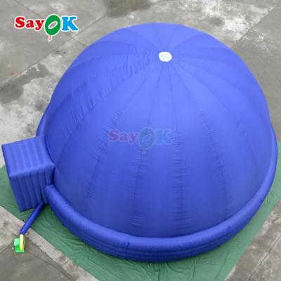 China Portable Inflatable Planetarium Dome 7m Diameter 100 Percent Blackout Projection Tent for School Education for sale