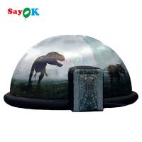 China Portable Inflatable Planetarium Dome 4m-12m Blackout Projection Tent for School Astronomy Education for sale