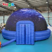 China SAYOK 100% Blackout Fire-Retardant Inflatable Planetarium Dome 4m-12m with Free 3D Design for sale