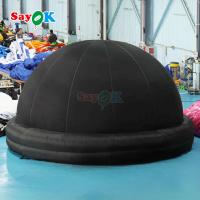 China SAYOK 5m Diameter 100% Blackout Fire-Retardant Inflatable Planetarium Dome for Schools for sale