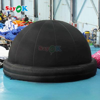 China SAYOK 5m Diameter 100% Blackout Fire-Retardant Inflatable Planetarium Dome for Schools for sale