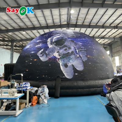 China SAYOK 10m Inflatable Planetarium Dome 100% Blackout Fire Retardant for Schools for sale