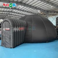 China 100% Blackout Fire-Retardant Inflatable Planetarium Dome 4m-12m Wheelchair Access Educational for sale