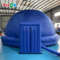 China Sayok 6m Inflatable Planetarium Dome 100% Blackout Fire Retardant Mobile Projection for sale