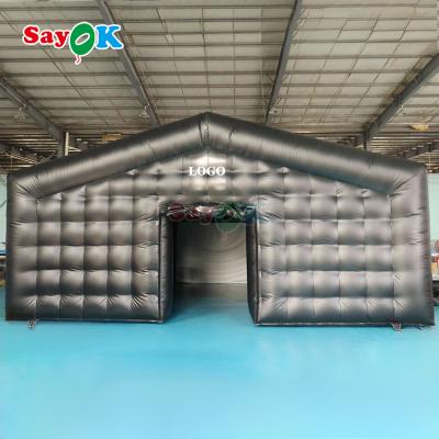 China Portable Inflatable Movie Theater Tent 10x8m Flame Retardant UV Resistant Outdoor Cinema for sale