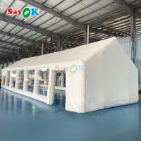 China Customized Air-tight PVC Inflatable Tent 14.9m x 7.6m for Pool Party Outdoor Event Flame-retardant for sale