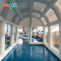 China Waterproof Flame-Retardant PVC Inflatable Pool Tent 7.9m x 3.5m for Outdoor Events for sale