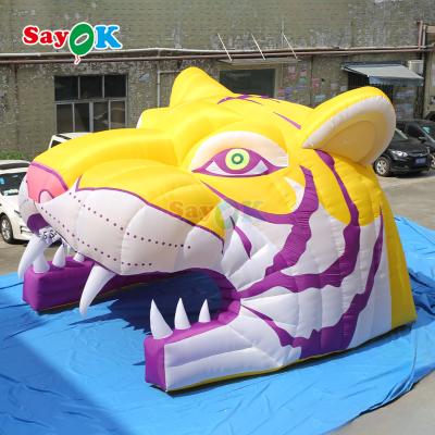 China Portable Inflatable Tunnel Tent 5.15m Waterproof UV Resistant for Football Outdoor Sports Events for sale