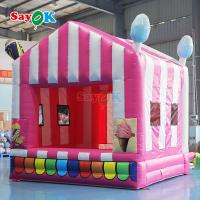China Custom Inflatable Popcorn Stand Tent 3.6m x 3.6m Waterproof PVC for Outdoor Events for sale