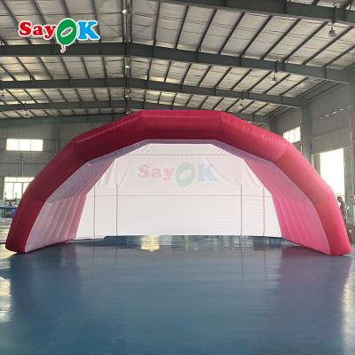 China Weather Resistant Inflatable Stage Cover Tent 6m x 4.5m x 4mH for Outdoor Events for sale