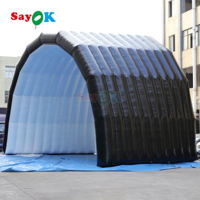 China Durable 0.4mm PVC Inflatable Stage Cover Tent 10x6x7m for Outdoor Events Customizable for sale