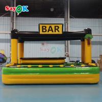 China Commercial Inflatable Pool Bar Tent 5x5x3.3m Waterproof PVC for Outdoor Party Events for sale