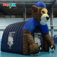 China Custom Inflatable Tunnel Tent for Football Sports 210D Oxford Cloth Portable Easy Setup for sale