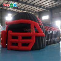 China Customized Durable 210D Oxford Cloth Inflatable Football Helmet Tunnel Tent with Easy Setup for sale