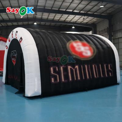 China Custom Portable Inflatable Event Tunnel 210D Oxford Cloth Outdoor Sports Tent for sale