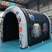 China Custom Portable Inflatable Tunnel Tent 4.6x3x3m for Outdoor Sports Football Events for sale