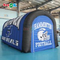 China Customized Portable Inflatable Devil Tunnel 6.7x3x3m for Outdoor Football Sports for sale
