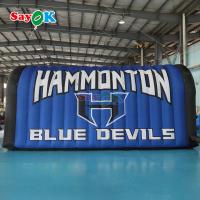 China Customized Portable Inflatable Devil Tunnel 6.7x3x3m for Outdoor Football Sports for sale