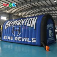 China Customized Portable Inflatable Devil Tunnel 6.7x3x3m for Outdoor Football Sports for sale