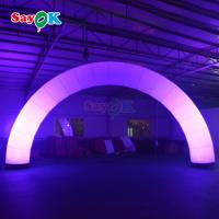 China Custom Outdoor Inflatable LED Arch 8m for Commercial Event Advertising Promotion for sale