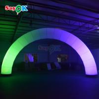 China Custom Outdoor Inflatable LED Arch 8m for Commercial Event Advertising Promotion for sale