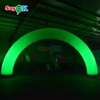 China Custom Outdoor Inflatable LED Arch 8m for Commercial Event Advertising Promotion for sale