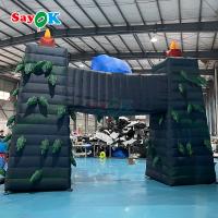 China Custom Dinosaur Inflatable Arch 210D Oxford Cloth Outdoor Event Festival Advertising Arch for sale