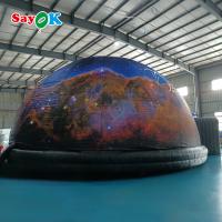 China Professional Mobile Inflatable Planetarium Dome 10m for School for sale