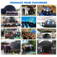 China Professional Mobile Inflatable Planetarium Dome 10m for School for sale