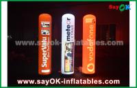 China 190T Nylon Inflatable Pillar 2m with LED Lighting for Advertising Decoration for sale