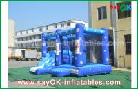 China Customized 0.55mm PVC Inflatable Bouncy Castle with Obstacle Course and Slide for Children for sale