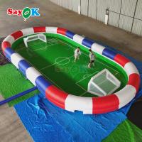 China Commercial PVC Inflatable Water Soccer Field for Outdoor Events with Easy Setup for sale