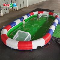 China Commercial PVC Inflatable Water Soccer Field for Outdoor Events with Easy Setup for sale
