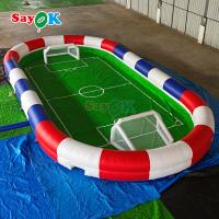 China Commercial PVC Inflatable Water Soccer Field for Outdoor Events with Easy Setup for sale