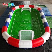 China Commercial PVC Inflatable Water Soccer Field for Outdoor Events with Easy Setup for sale