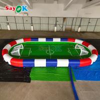 China Commercial PVC Inflatable Water Soccer Field for Outdoor Events with Easy Setup for sale
