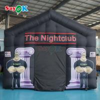 China Portable Inflatable Nightclub Disco Tent with Logo Printed for Outdoor Party for sale