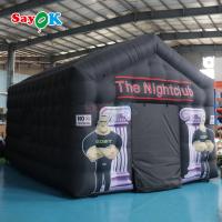 China Portable Inflatable Nightclub Disco Tent with Logo Printed for Outdoor Party for sale