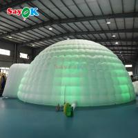 China Waterproof Inflatable Dome Tent LED Igloo with Easy Setup for Outdoor Events for sale