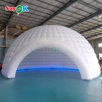 China Portable Igloo Inflatable Air Dome Tent with LED for Outdoor Events Backyard Parties for sale
